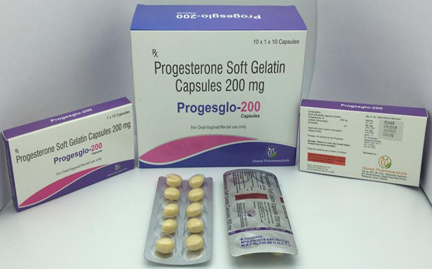 Micronized Progesterone Soft gelatin Capsule